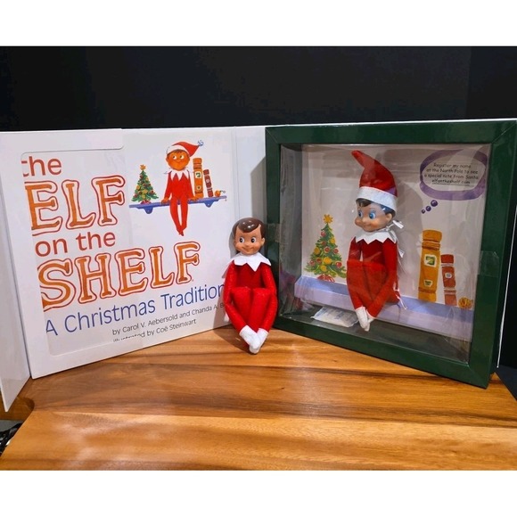 The Elf on the Shelf | Holiday | The Elf On The Shelf Book And Elf Set ...